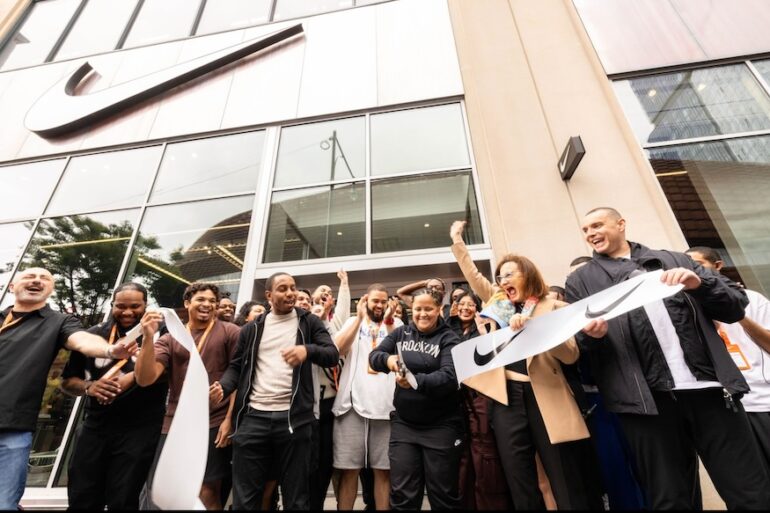 Nike Lands in Brooklyn: Giant Store Opens Near Barclays Center ...